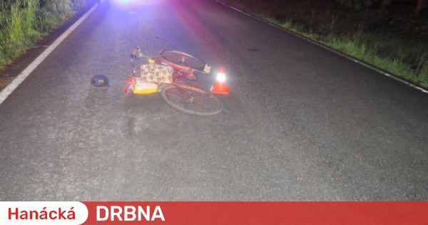 Na Přerovsku havaroval opilý cyklista, přímo na silnici pak usnul. V ...