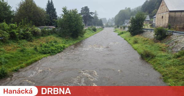 Na několika tocích na severu kraje je už druhý stupeň, pohotovost ...