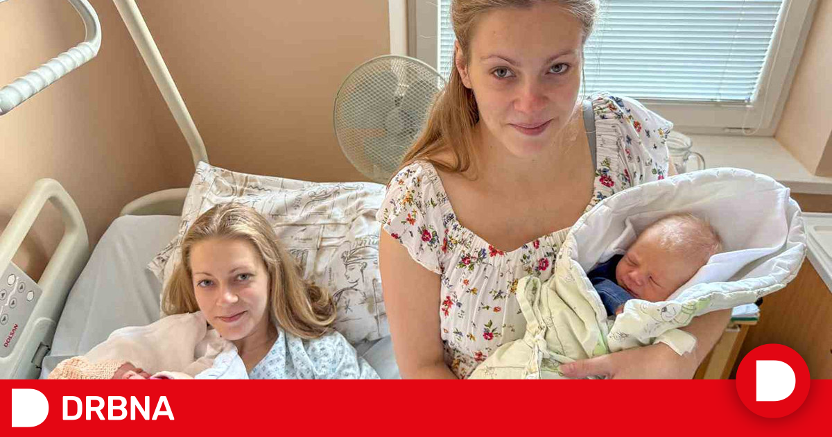 Šťastný návrat do porodnice. Dvojčata do dlaně v Olomouci přivedly na ...