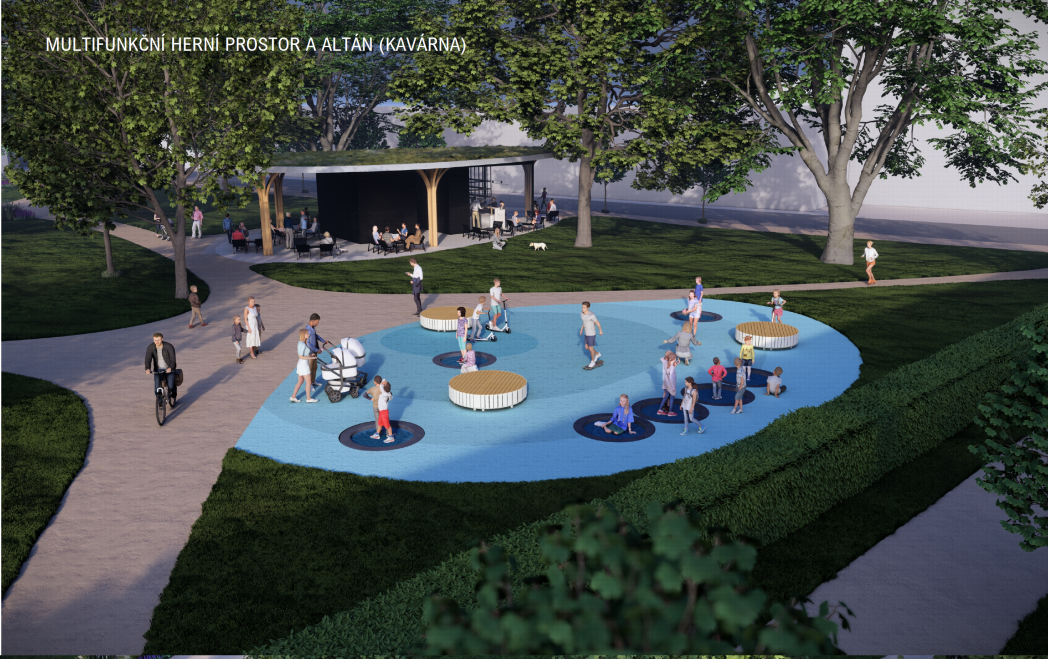 Přerovský park čeká revitalizace. Vyjde skoro na 41 milionů