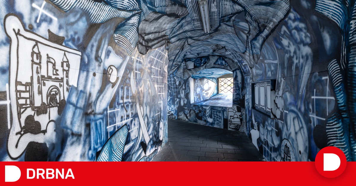 Lomená galerie se proměnila. Nové malby vytvořil umělec z Rakouska