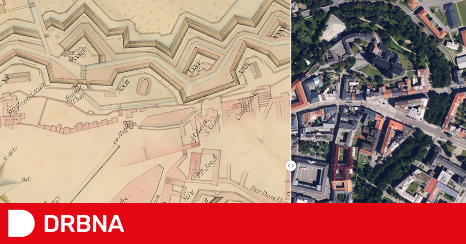Proměny Olomouce v čase. Jedinečná online mapa přibližuje dějiny ...