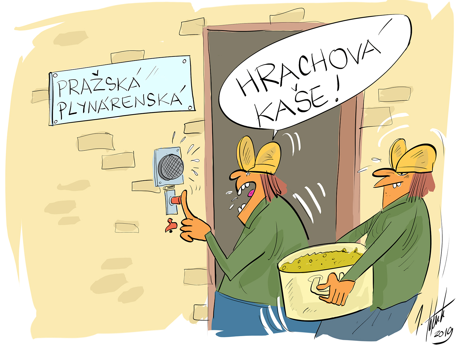 FOTOGALERIE: První v květnu středa, humoru a legrace je třeba ...