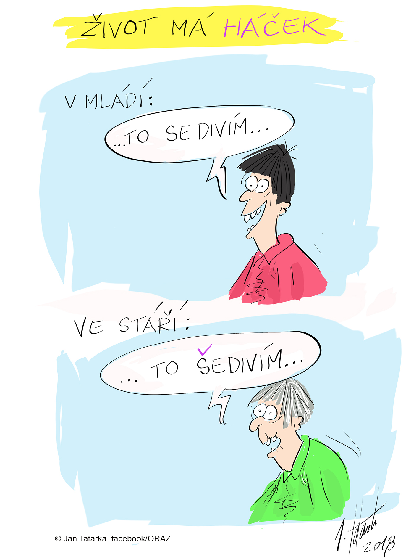 FOTOGALERIE: První v říjnu středa, humoru a legrace je třeba ...