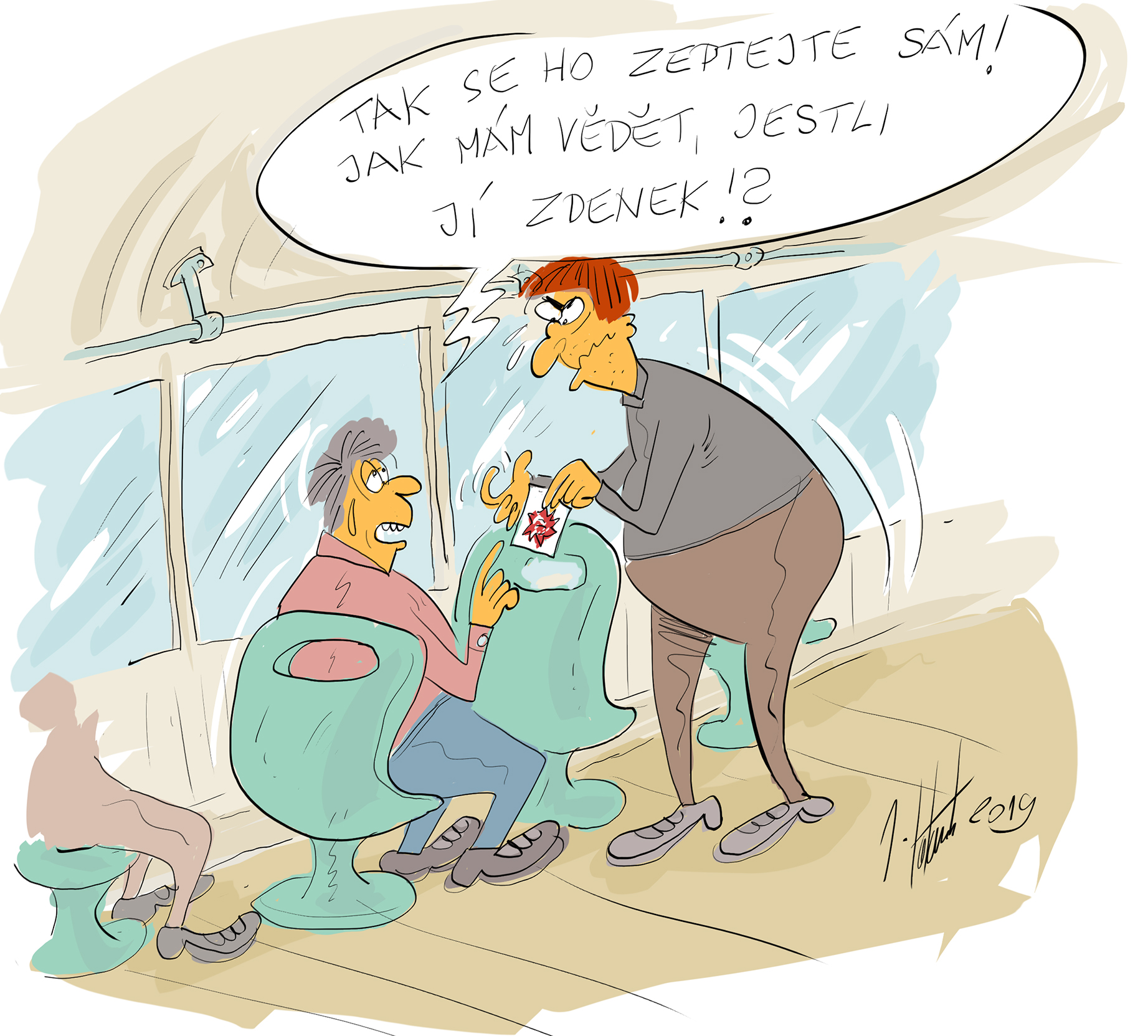 FOTOGALERIE: První v říjnu středa, humoru a legrace je třeba ...